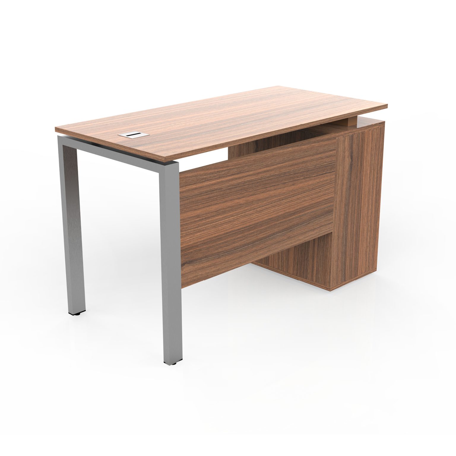 Amira | Desk with Fixed Pedestal - JERAISY FURNITURE FACTORY