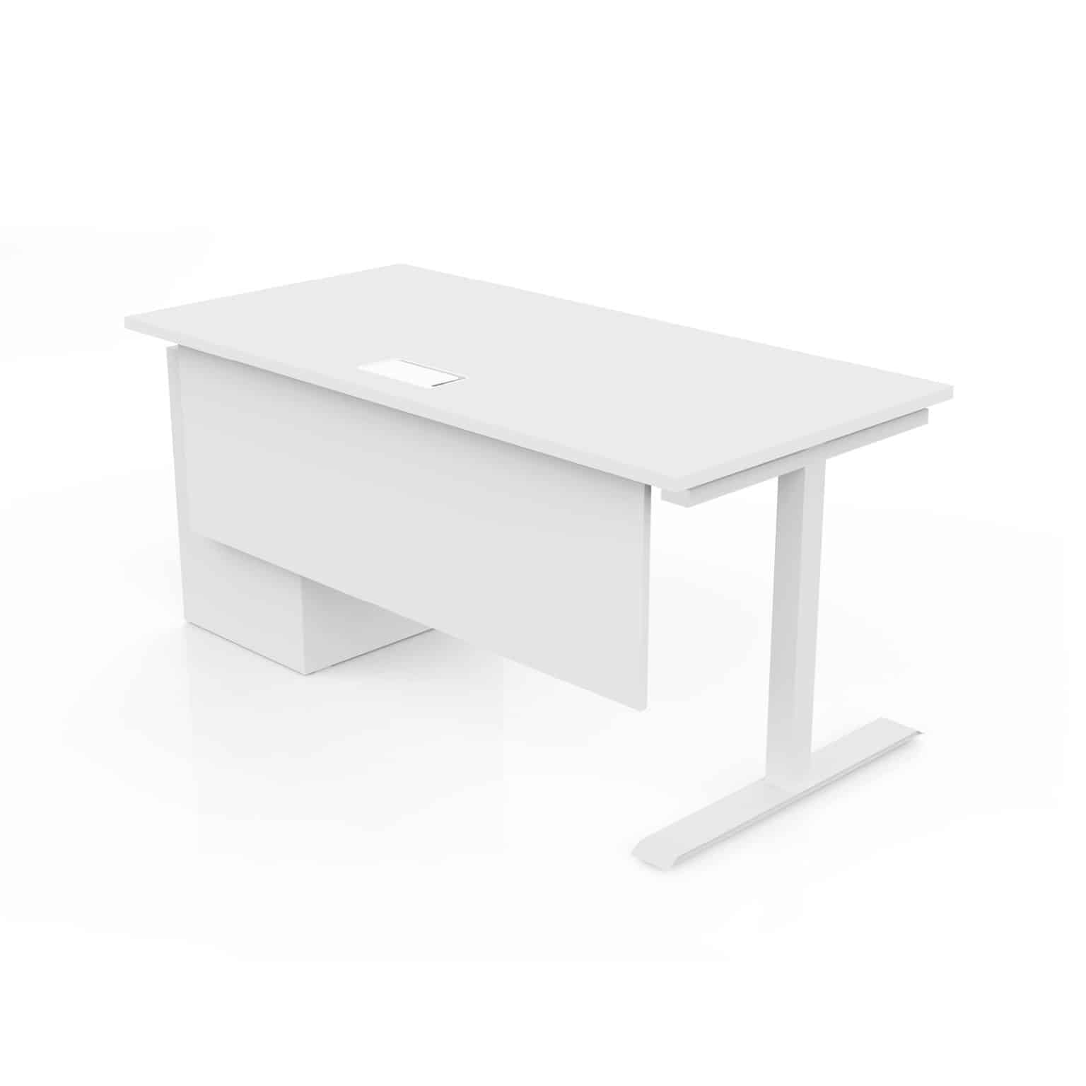 T Futur | Desk with Fixed Pedestal - JERAISY FURNITURE FACTORY