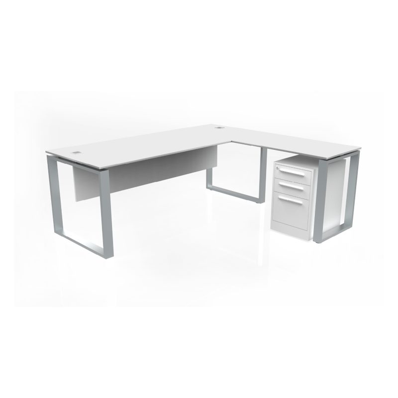 Ebtikar | L Shaped Desk - JERAISY FURNITURE FACTORY