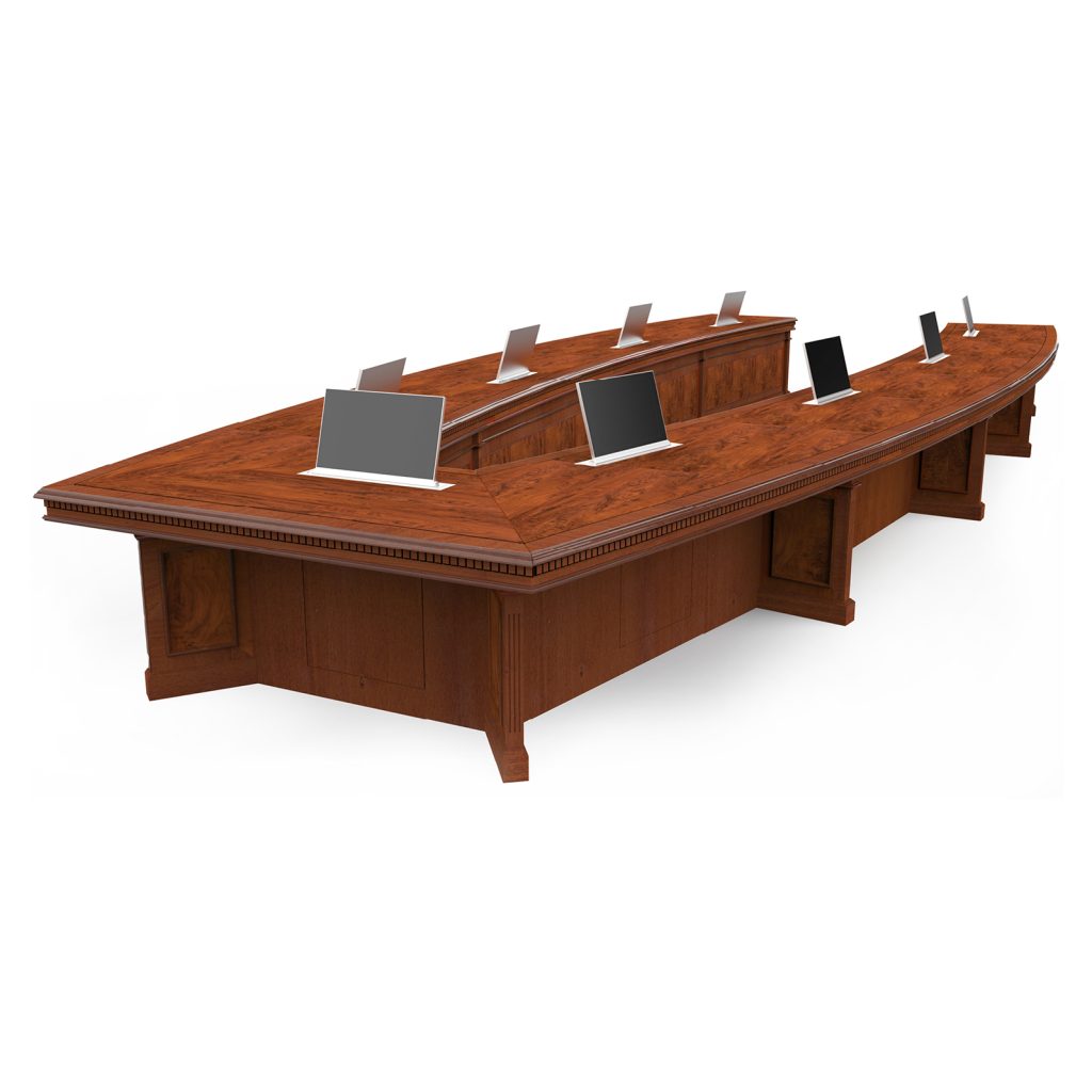 11740 | Boat Shape Conference Table - JERAISY FURNITURE FACTORY