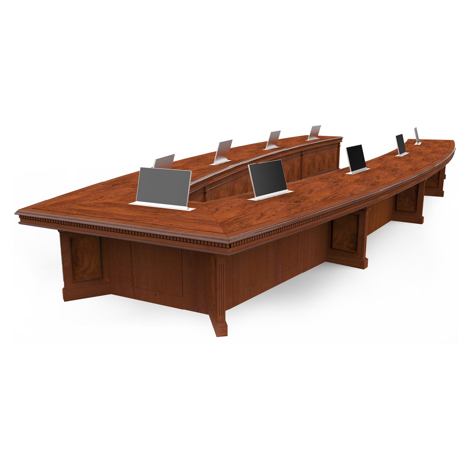 11740 | Boat Shape Conference Table - JERAISY FURNITURE FACTORY