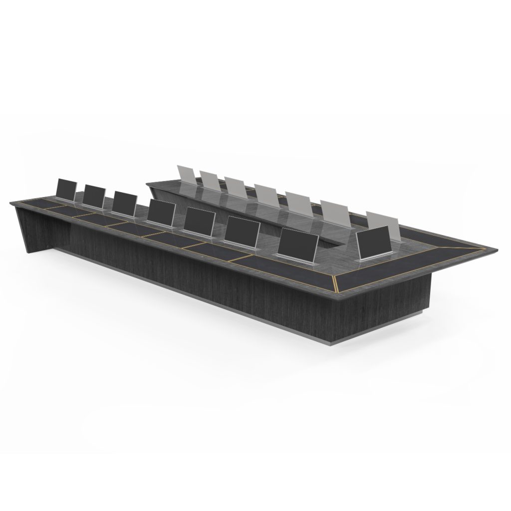 12343 | V SHAPE CONFERENCE TABLE - JERAISY FURNITURE FACTORY